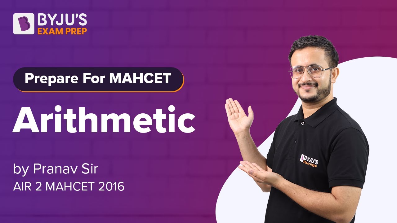 MAHCET MBA 2022 | Arithmetic MBA CET | Ace MAH CET MBA Preparation | BYJU'S Exam Prep - YouTube