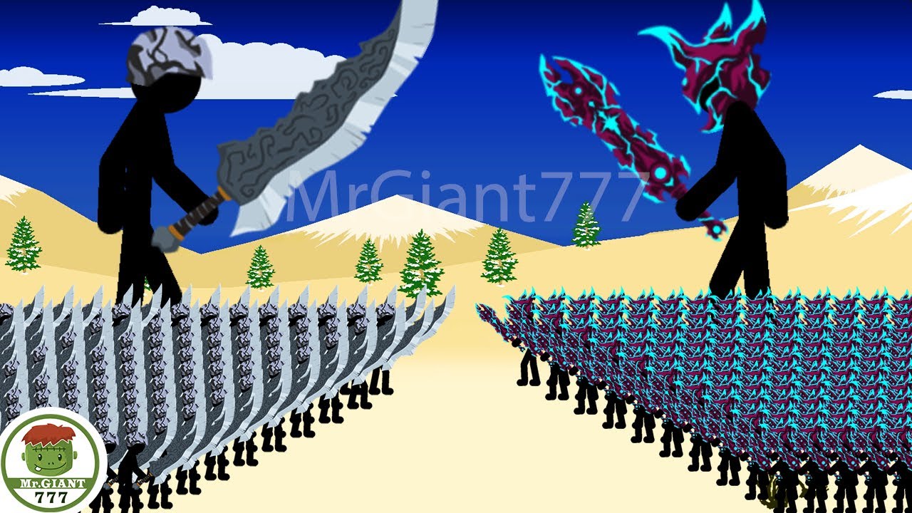 STICK FIGURE MERCENARY VAMPIRE SKIN VS x9999 MERCENARY XENOPHON | Stick ...