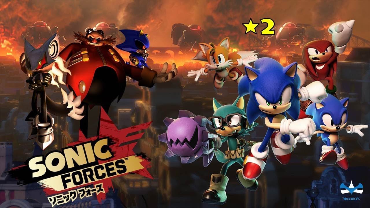 Sonic Forces #2 - A Primeira Missão do Novato em Chemical Plant - YouTube