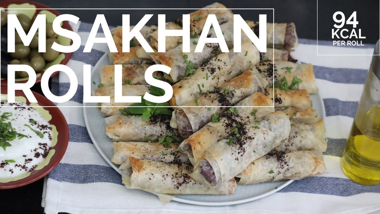 Msakhan - Chicken onion rolls with sumac - Musakhan - مسخن رولات - YouTube