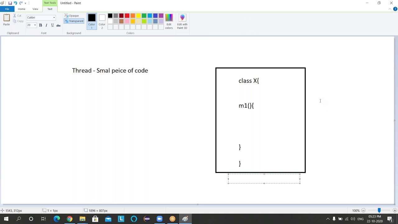 Multithreading Using Thread class - Need more topic whatsapp on ...