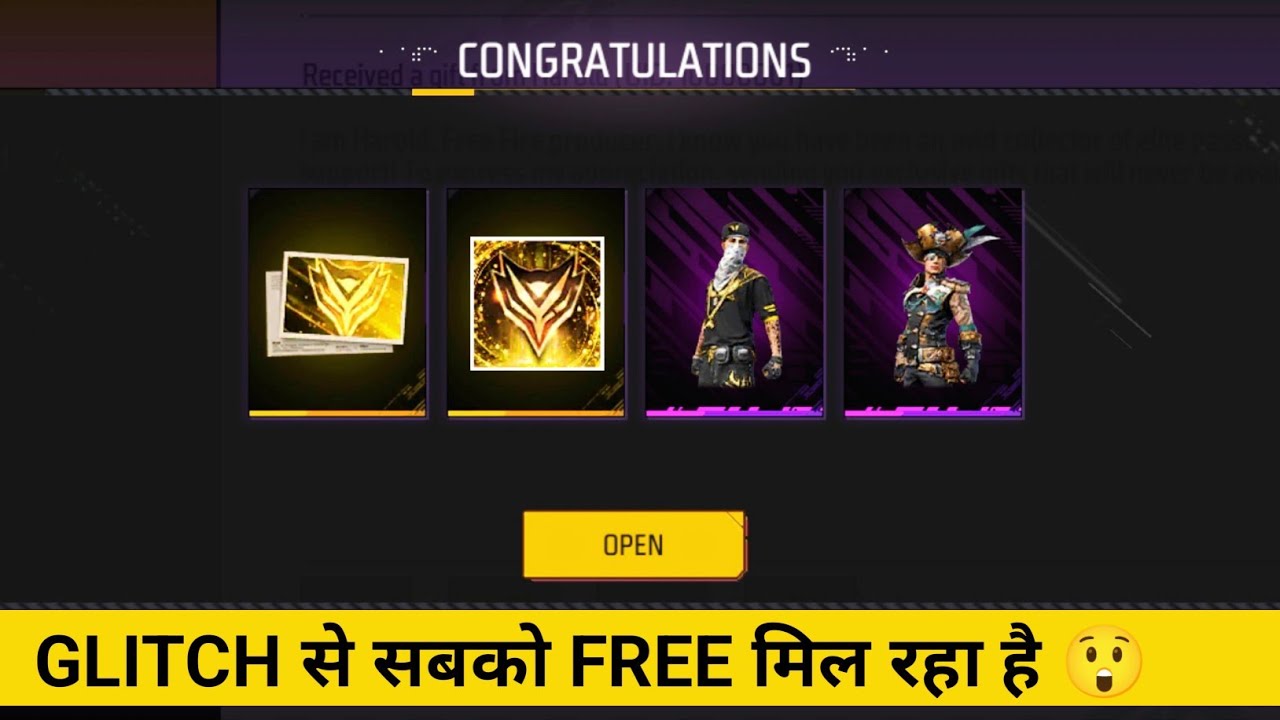 Garena Send Me Exclusive Gift Season 1 To 5 Elite Pass Bundle Redeem ...