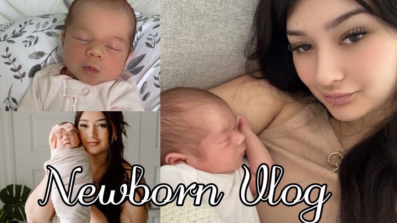 Meet My Baby! | Newborn Vlog | 5 Weeks Postpartum - YouTube