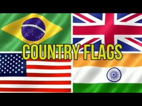 Learn Form World Flags Of Names | Flags Names | Learning world Flags ...