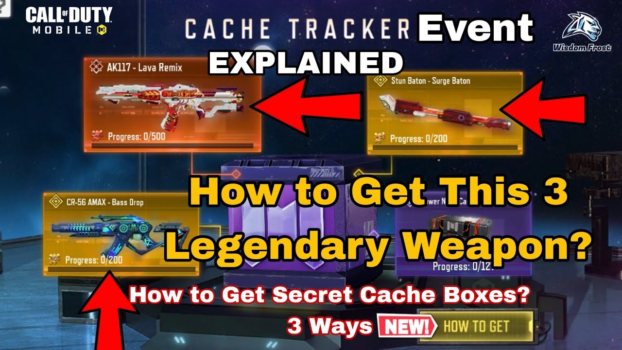 CACHE TRACKER Explained | How to Get FREE Shards | Get Secret Cache ...