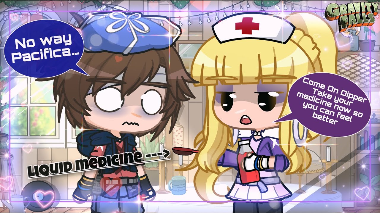 “Take Your Medicine Dipper!” ~ Gacha + Gravity Falls ~ (Dipper X ...
