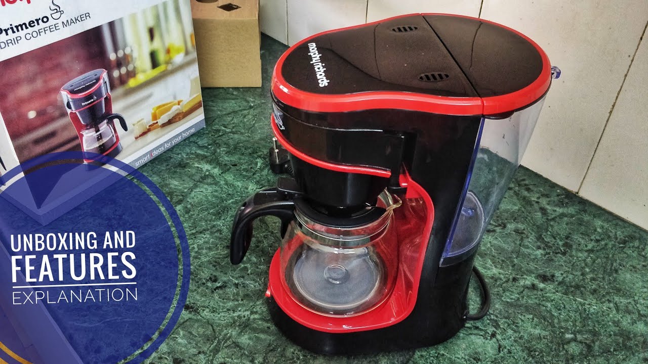 Unboxing drip Coffee Maker | Murphy Richards Primero | Features ...