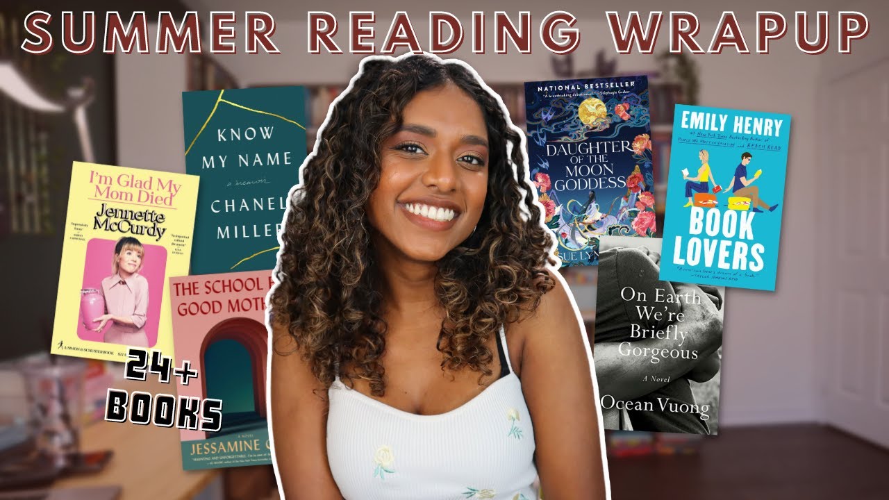 all 24 books i read this summer reading wrapup - YouTube