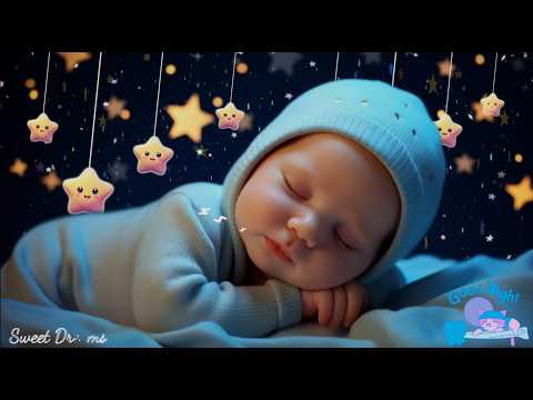 Baby Sleep Music 💤 Mozart & Brahms Lullabies | Deep Sleep & Brain Development 🌙