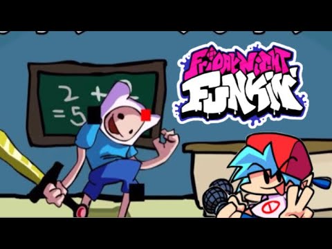 Friday night funkin Vs glitched Finn - YouTube