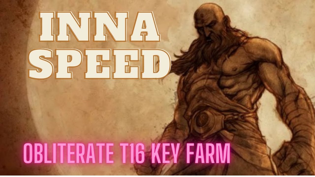 Best (ish) t16 Key Farming build. Inna monk speed! - YouTube