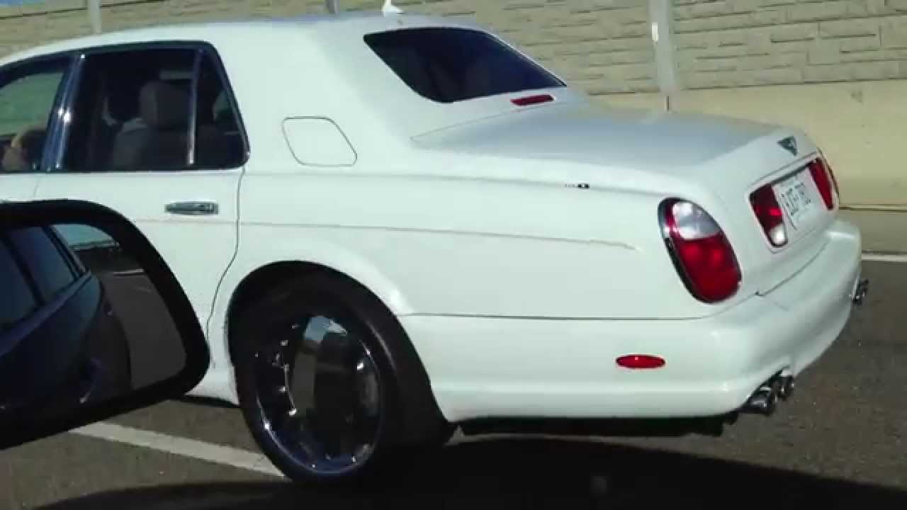BENTLEY ARNAGE RIMS STATUS GRINDER ONE SPOKE CHOPPIN ON BENTLEY WORLDS ...