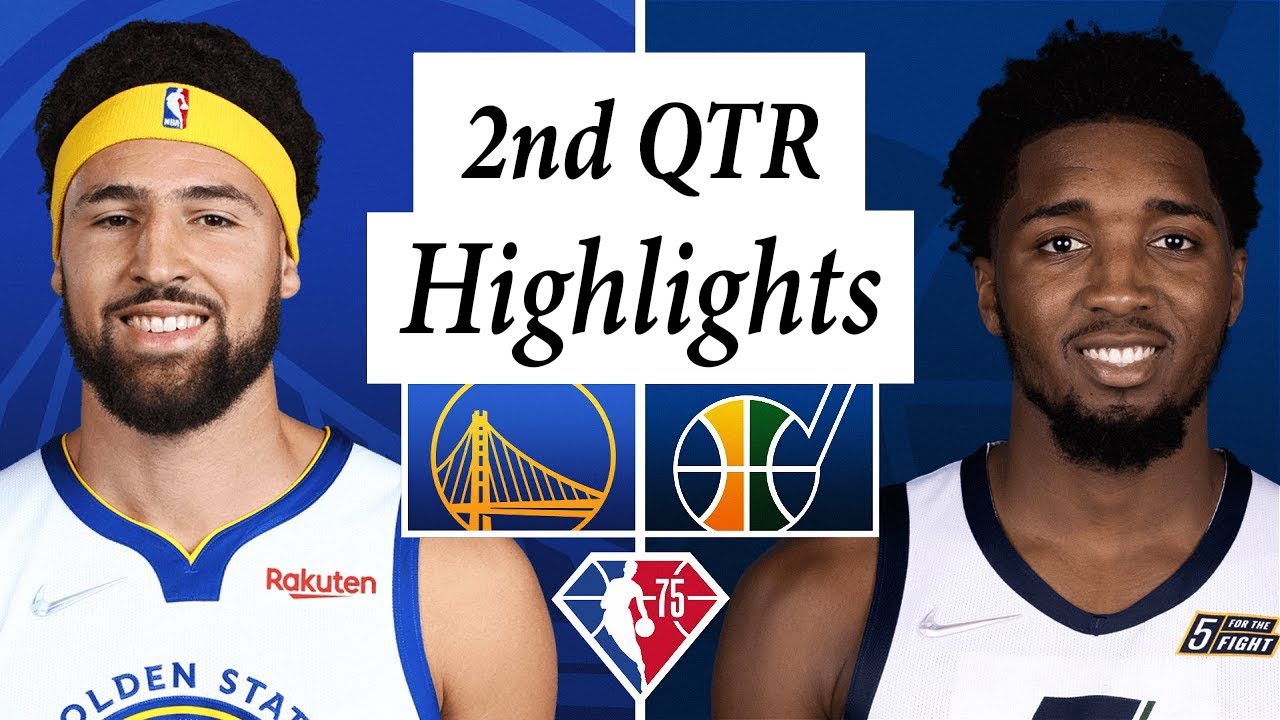 Golden State Warriors vs. Utah Jazz Full Highlights 2nd QTR | 2021-22 ...
