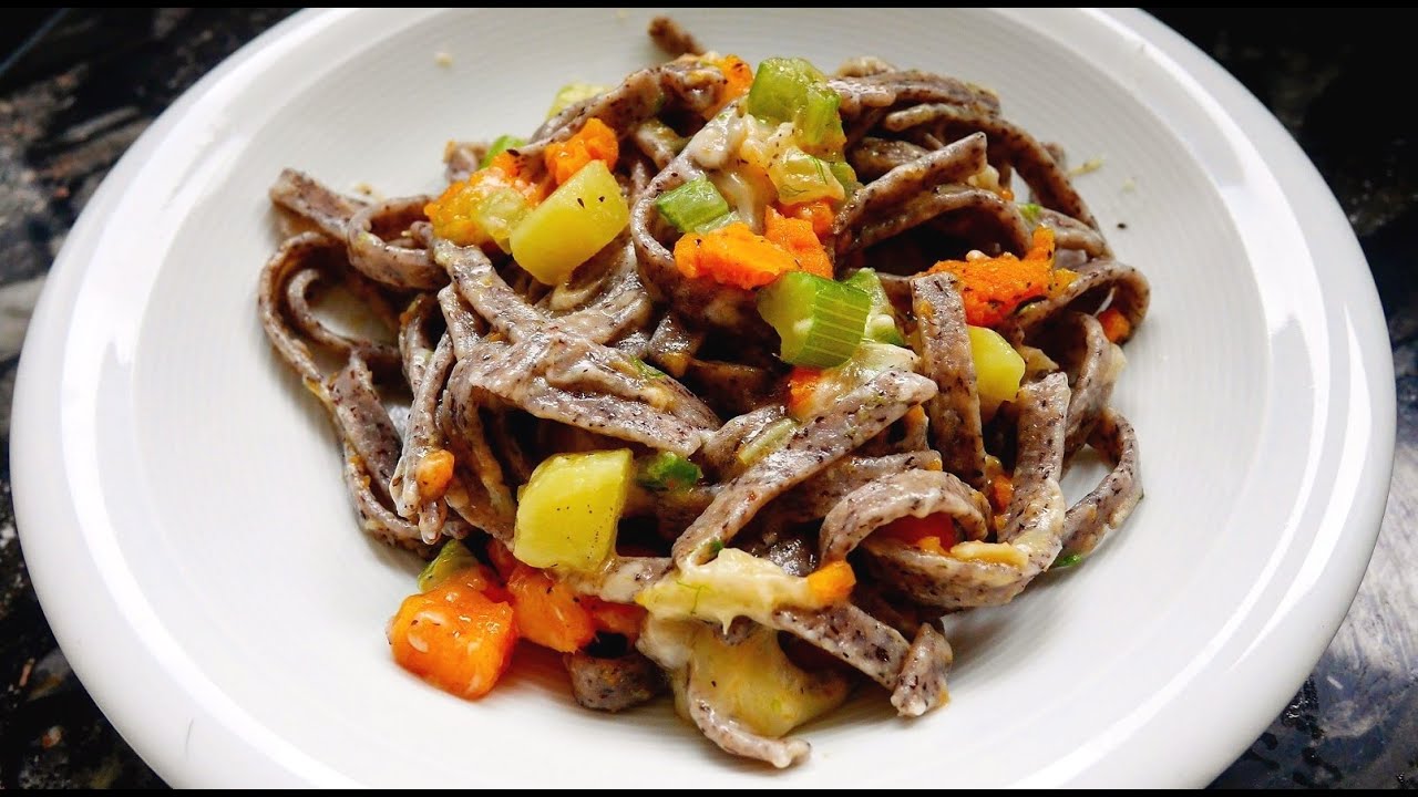 PIZZOCCHERI VALTELLINESI (Lombardy pasta with cheese & potatoes) # ...