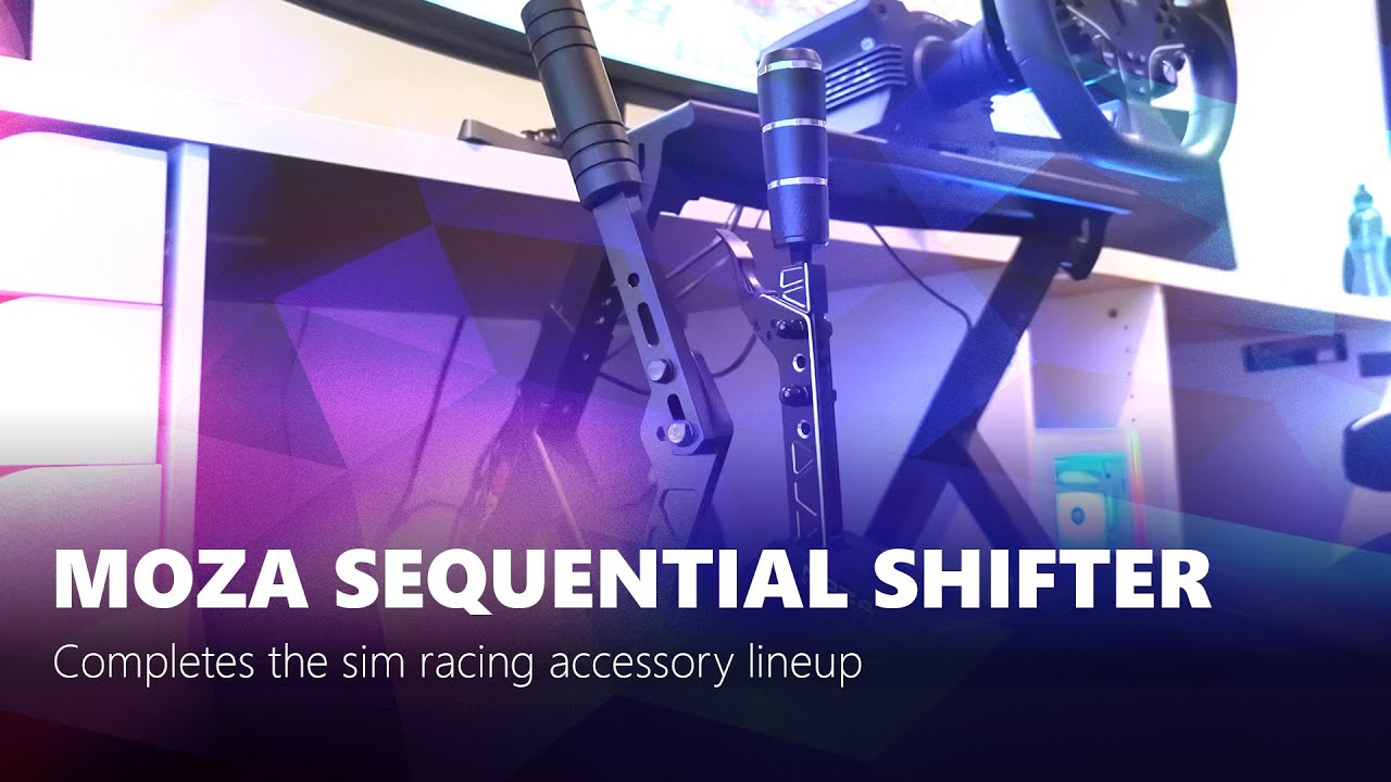Hands-on with the new Sequential Shifter by Moza - YouTube