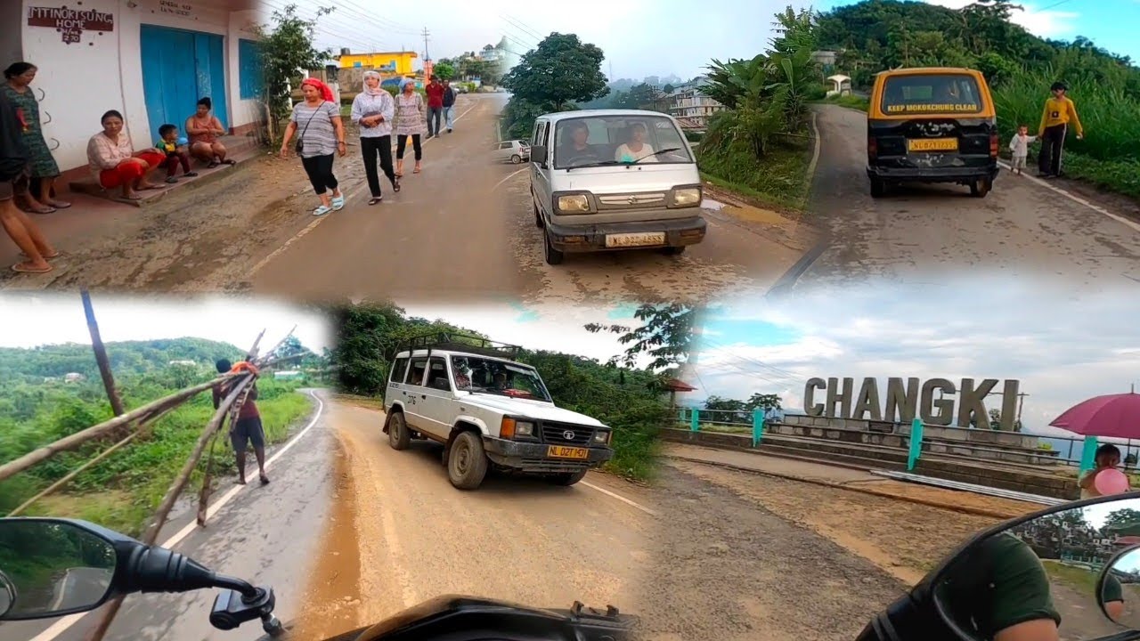 MOKOKCHUNG Town To Changki Ride/Almost Close Call! 😨 - YouTube