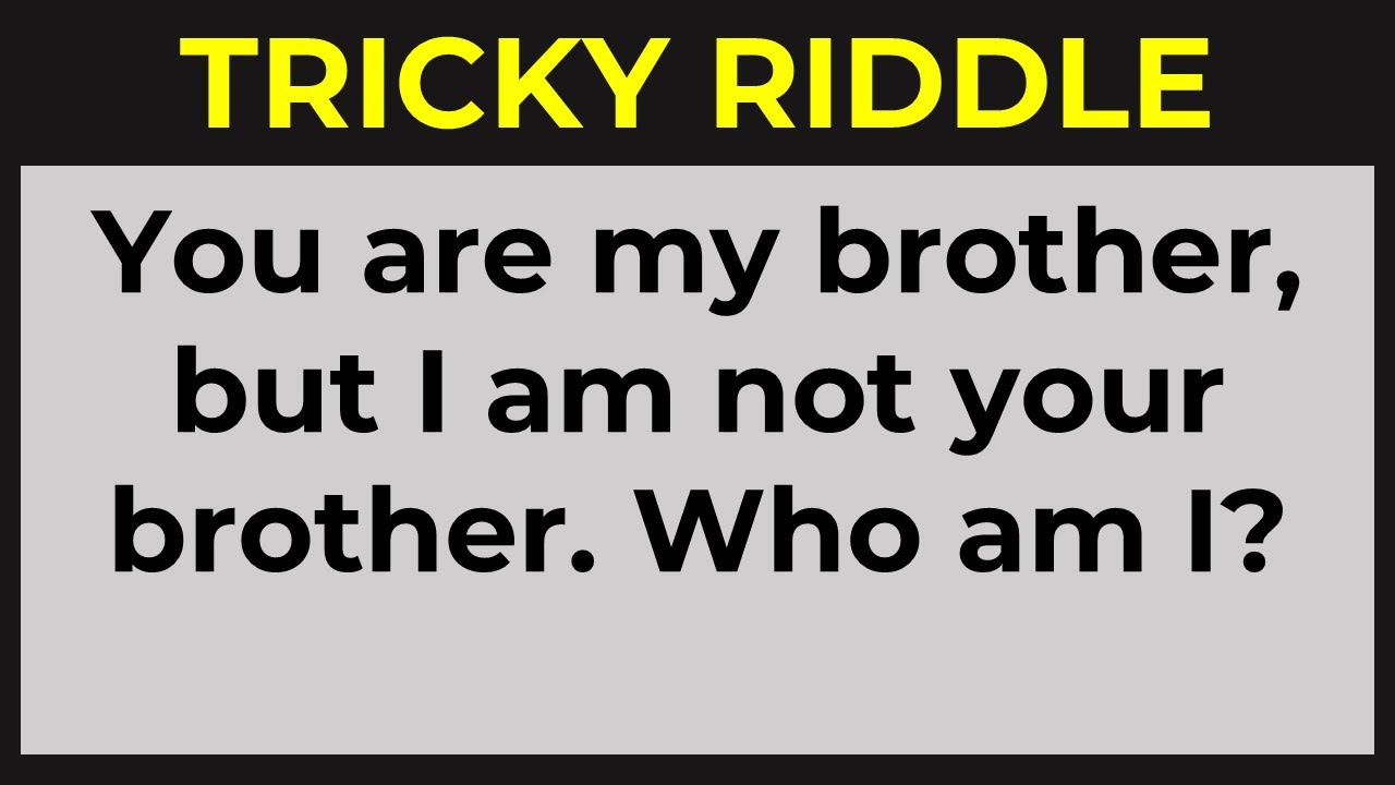 TEST YOUR IQ WITH TRICKY ENGLISH RIDDLE | CAN YOU SCORE 10/10? - YouTube