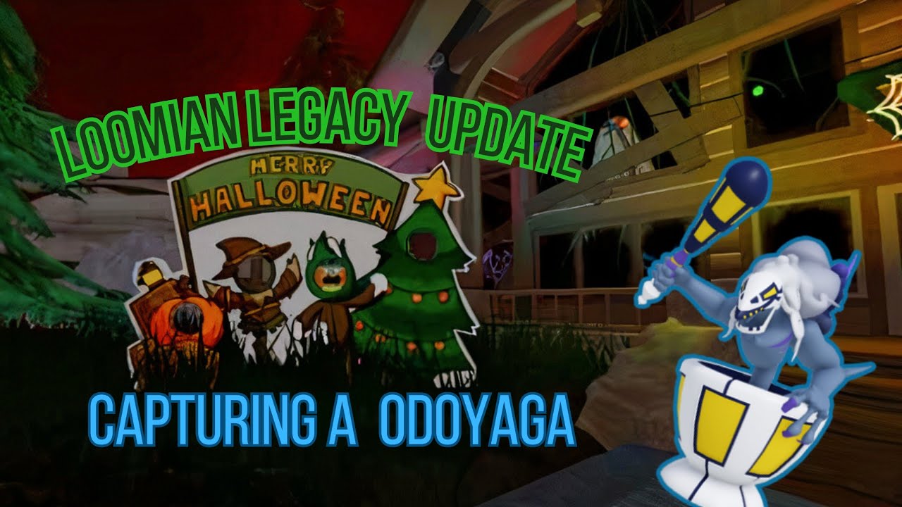 Capturing a Odoyaga (Loomian Legacy Merry Halloween Update) - YouTube