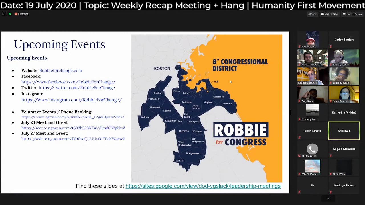 Robbie Goldstein (MA-08) on the HFM Weekly Update & Hang - July 19 ...