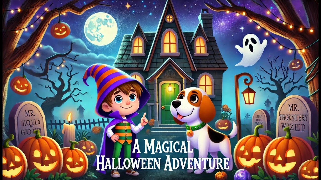 Magical Halloween Adventure | Kids Storytime with William and Sam - YouTube
