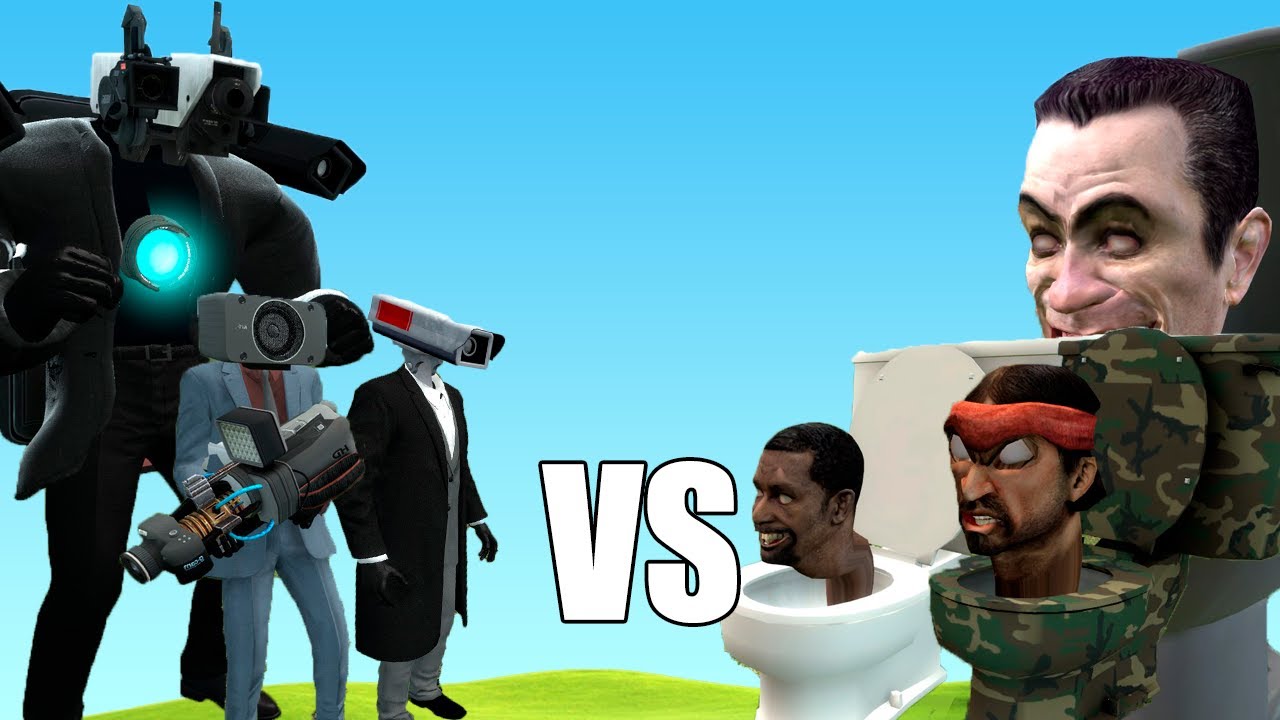 ALL CAMERAMAN VS ALL SKIBIDI TOILET - YouTube