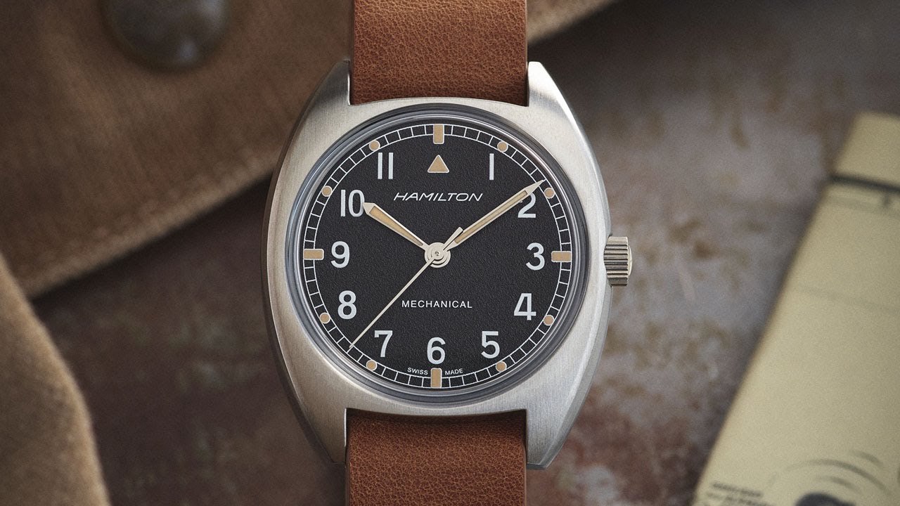 Pioneering precision in a pilot watch I Hamilton Watch - YouTube
