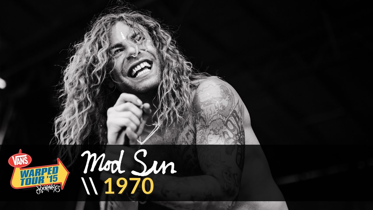 Mod Sun - 1970 (Live 2015 Vans Warped Tour) - YouTube