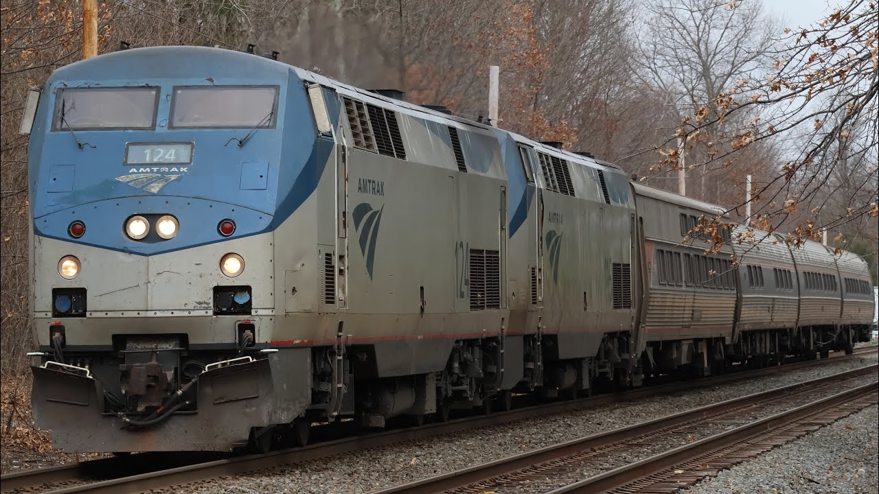 Phase VII Viewliner on 449 and Keolis 2508 3/16/25 || LSR449 - YouTube
