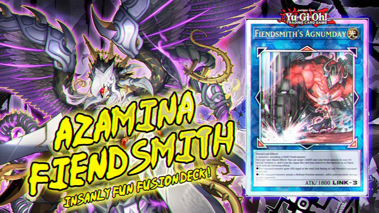 AZAMINA FIENDSMITH IS THE BEST FUSION DECK IN MASTER DUEL! | Yu-Gi-Oh ...