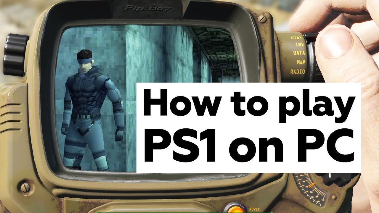 HOW TO PLAY PS1 ON PC - YouTube