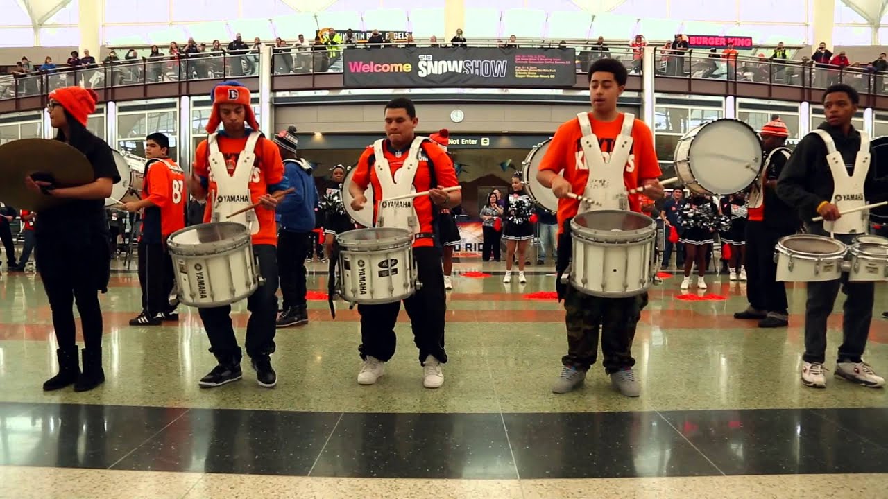 DIA Broncos Rally - YouTube