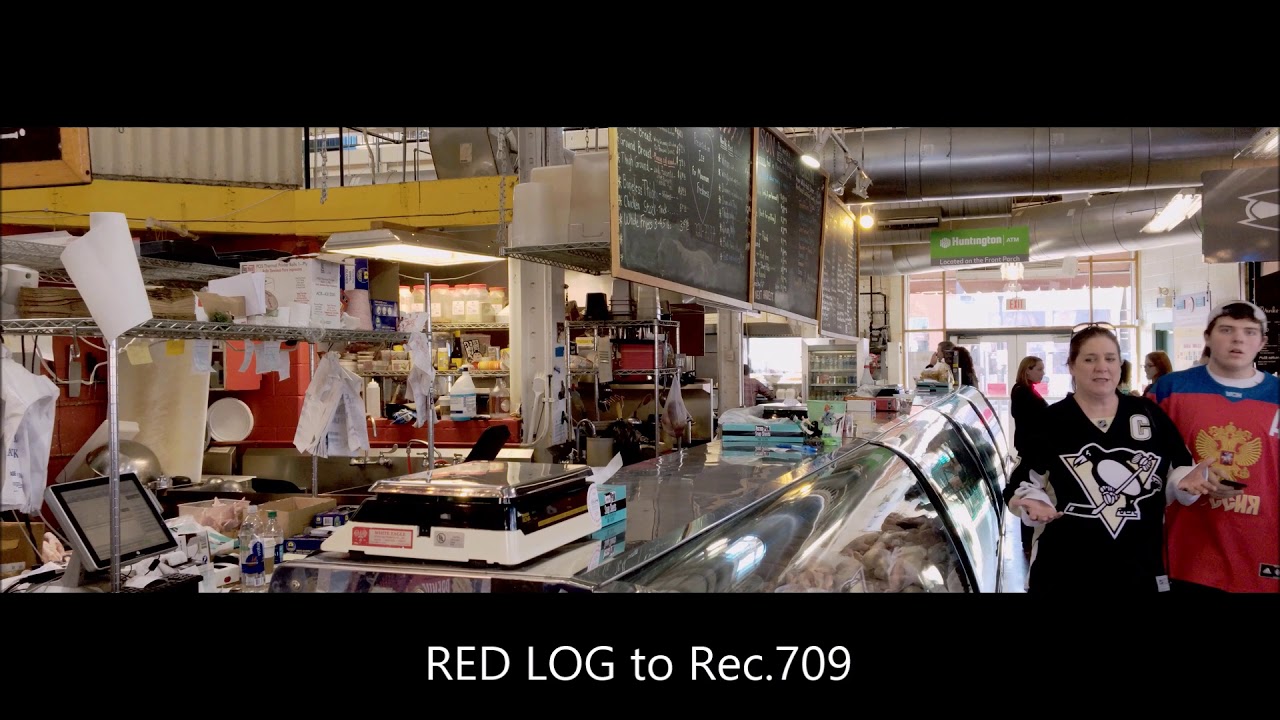 FiLMiC Pro LOG Red LOG to Rec.709 examples BASELINE - YouTube