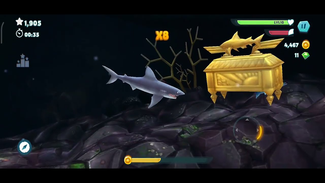 Hungry shark evolution Mako shark - YouTube