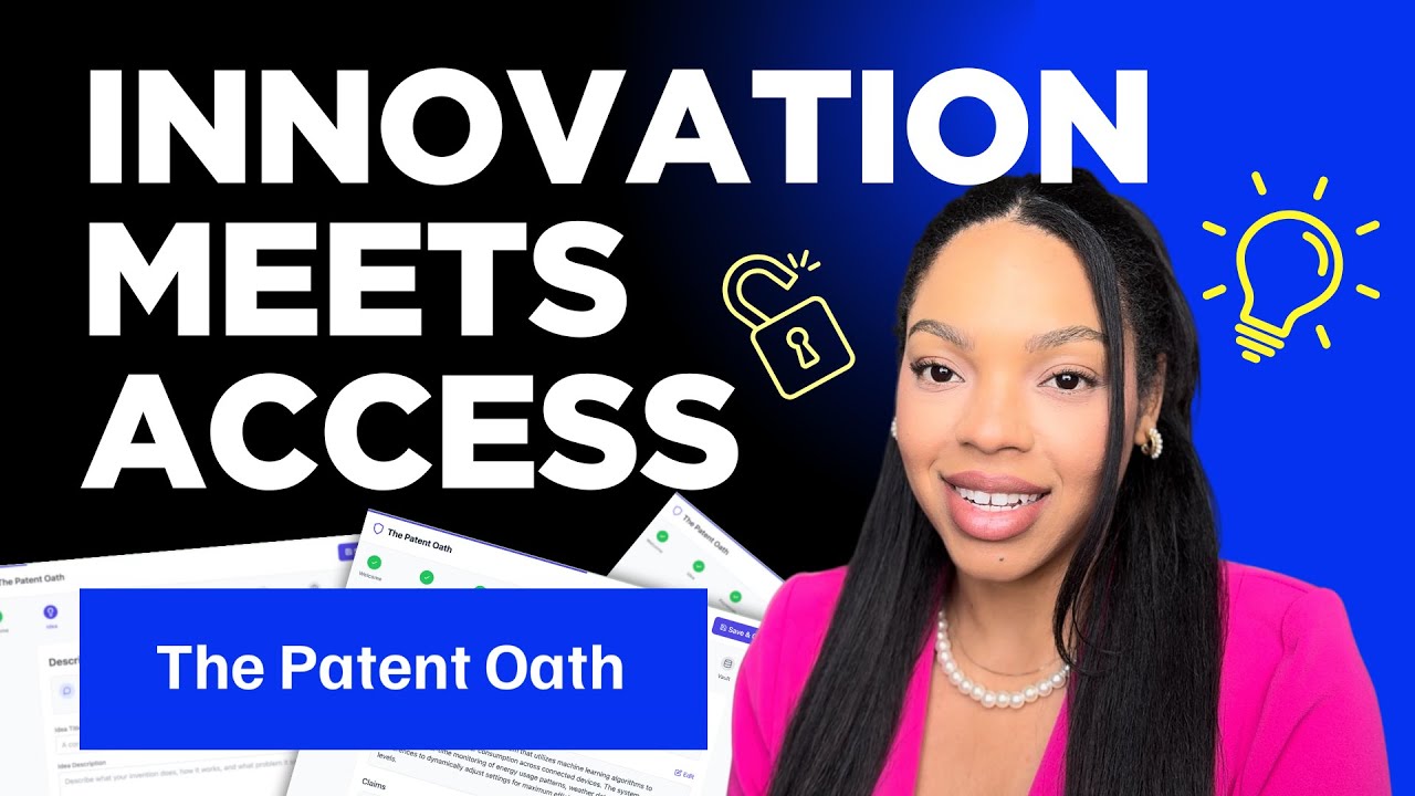The Patent Oath Intro: Making the Patent Process Accessible - YouTube