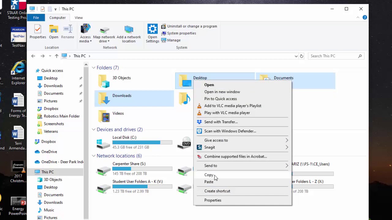 Backing up to U Drive - YouTube