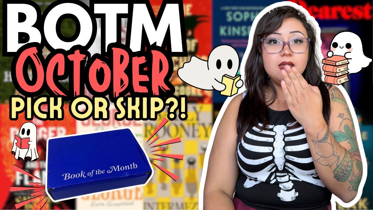 Book of the Month October Selections: Buy or Skip?! - YouTube