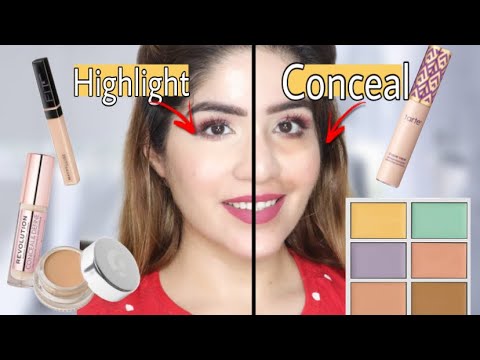Conceal & Highlight Like A PRO ! || All About Concealers - YouTube