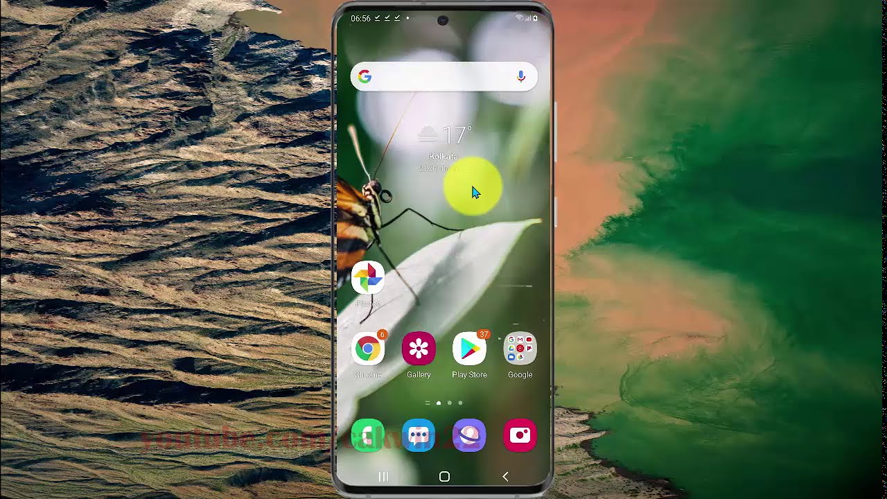 Samsung Galaxy S20 : How to adjust Horizontal perspective image ...