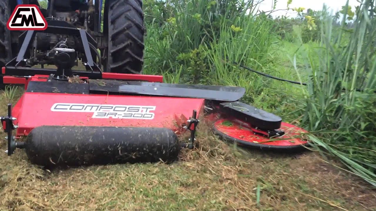 Desvaradora/Grass Cutter COMPOST 3R-300 - YouTube