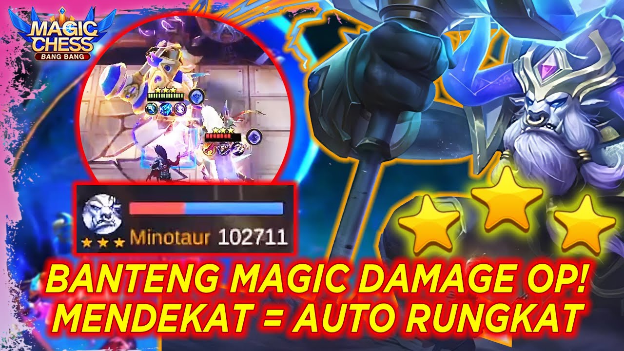 MINO MAGE OP CUY! MUSUH MENDEKAT = AUTO RUNGKAT! BUILD UNIK ALA DOSEN ...
