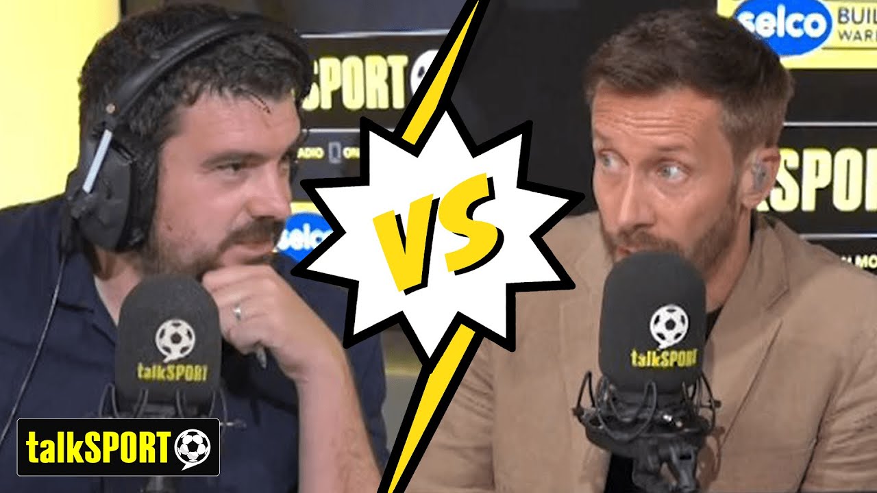 "NOT GOOD ENOUGH!" 😤 Crook and Matterface CLASH over Harry Maguire and ...