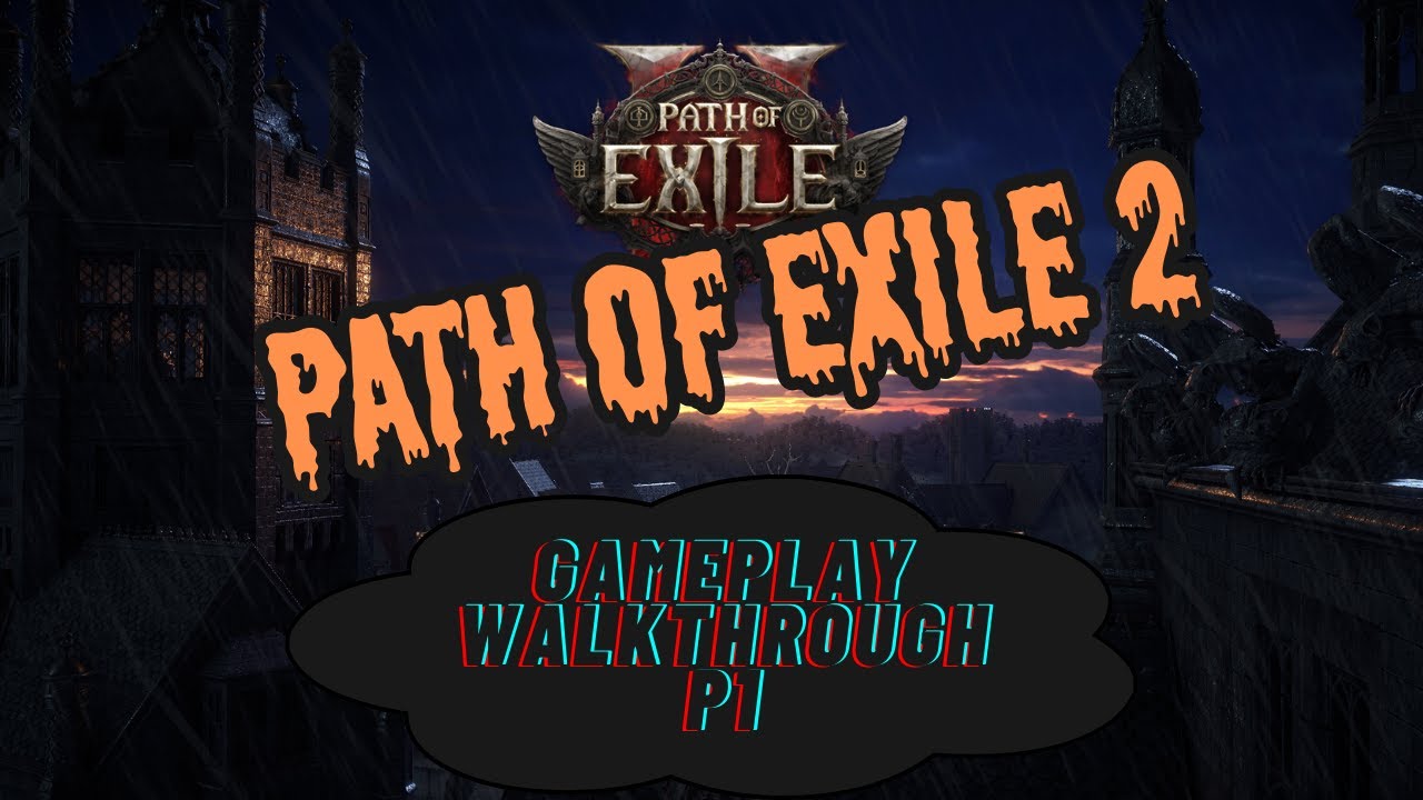PoE 2 Gameplay Walkthrough | The First 20 Min - YouTube