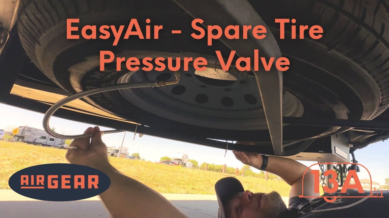 AirGear EasyAir - Spare Tire Inflator Install - YouTube