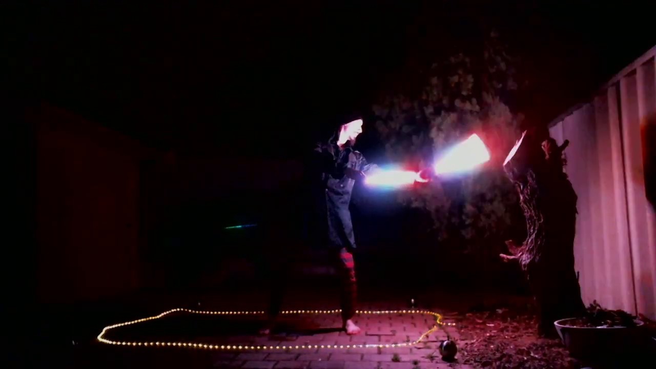 Shadows Visual Poi act - YouTube