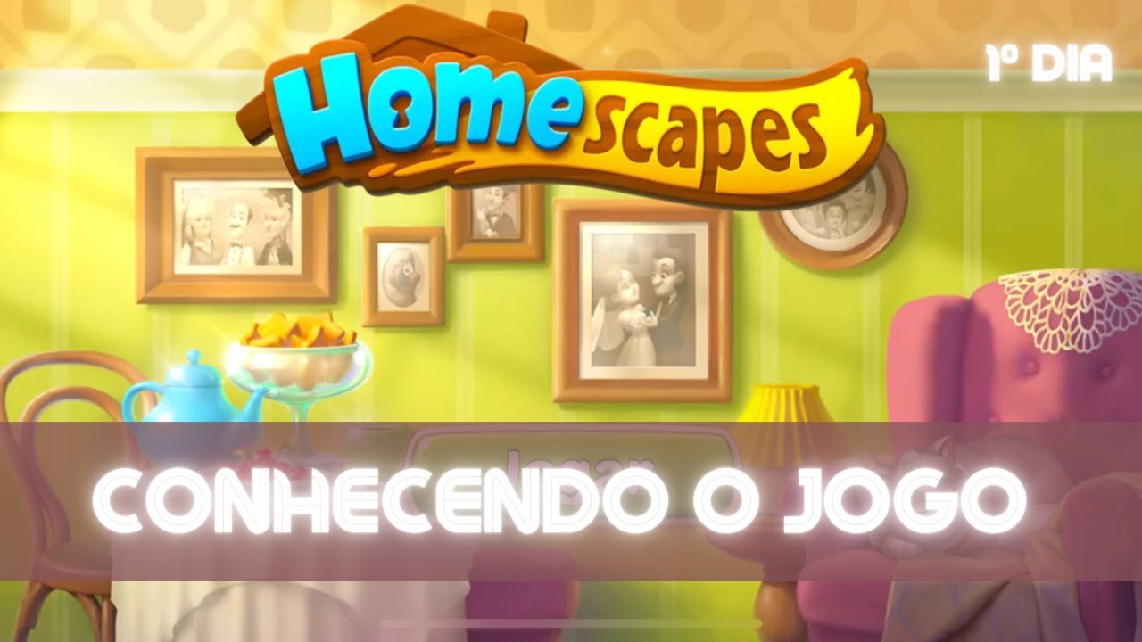 Conhecendo o Jogo Home Scapes - 1º dia #homescapes - YouTube