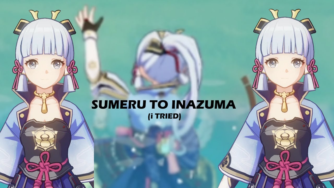 Can you ice bridge from Sumeru to Inazuma? - YouTube