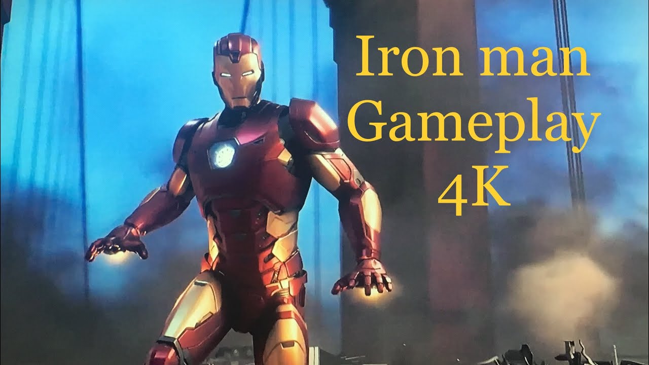 Marvel Avengers Game - IRON MAN Gameplay demo | 4K - YouTube