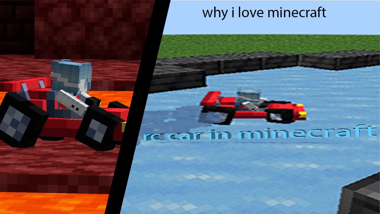 RC Car in Minecraft - YouTube