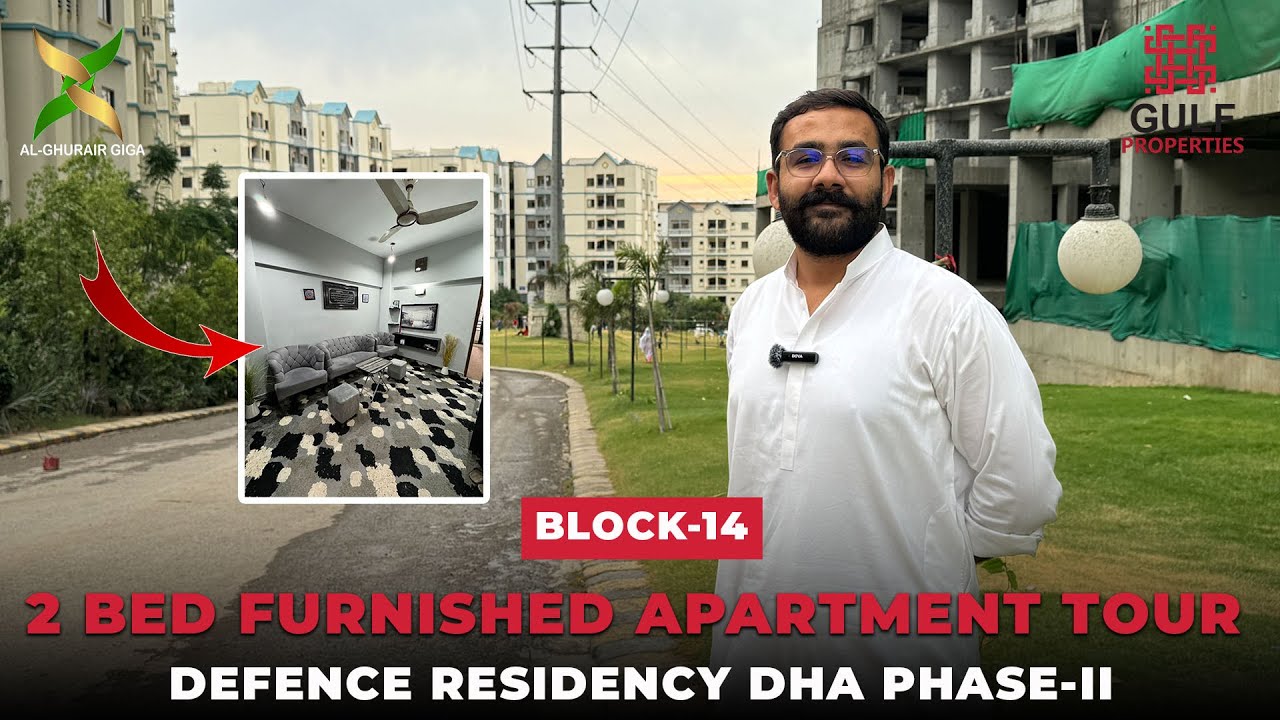 2 Bed Furnished Apartment Tour Defence Residency DHA Phase 2 Islamabad ...