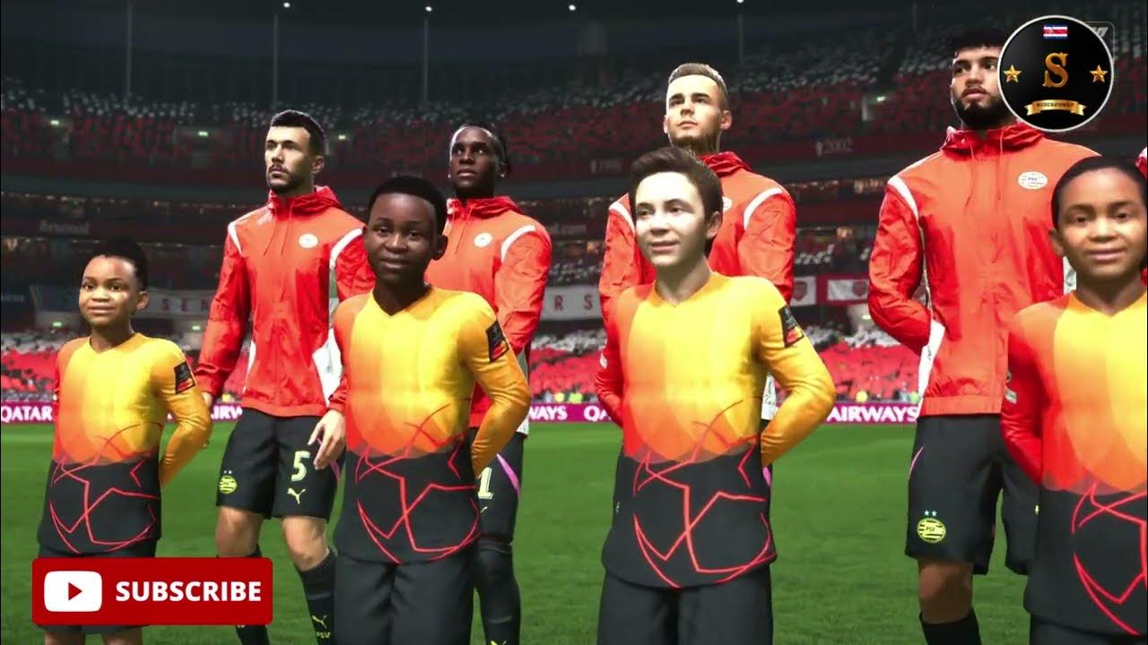 🔥🎮UEFA CHAMPIONS LEAGUE ROUND OF 16 ARSENAL VS PSV (EA SPORTS FC 25 SIMULATED) 🎮🔥 #fc25 #arsenal ...